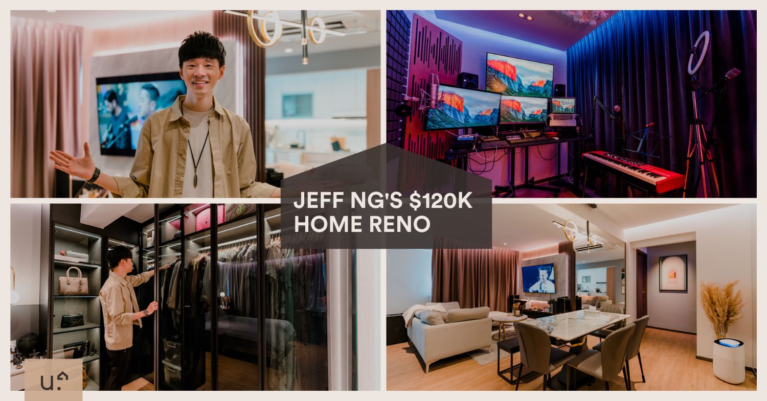 Inside Jeff Ng's Modern Luxe HDB Flat That Looks Like A Condo