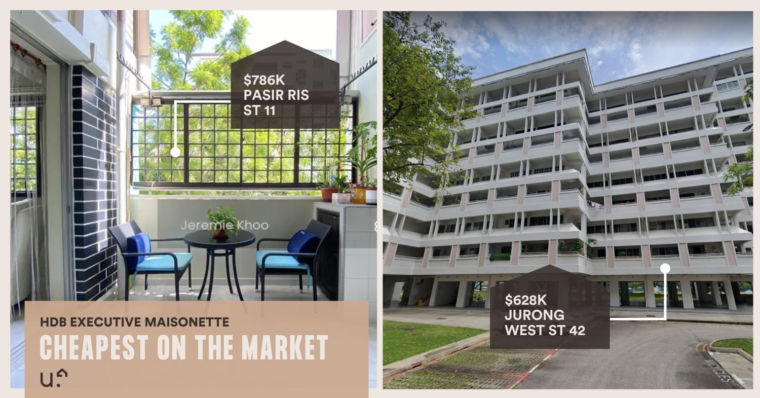 8 Cheapest Maisonettes In Singapore Under 850K