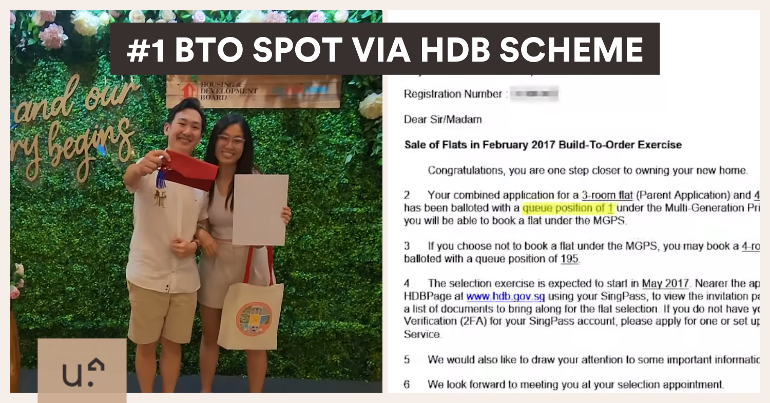 How This Singaporean Couple Got The #1 Spot In The BTO Queue