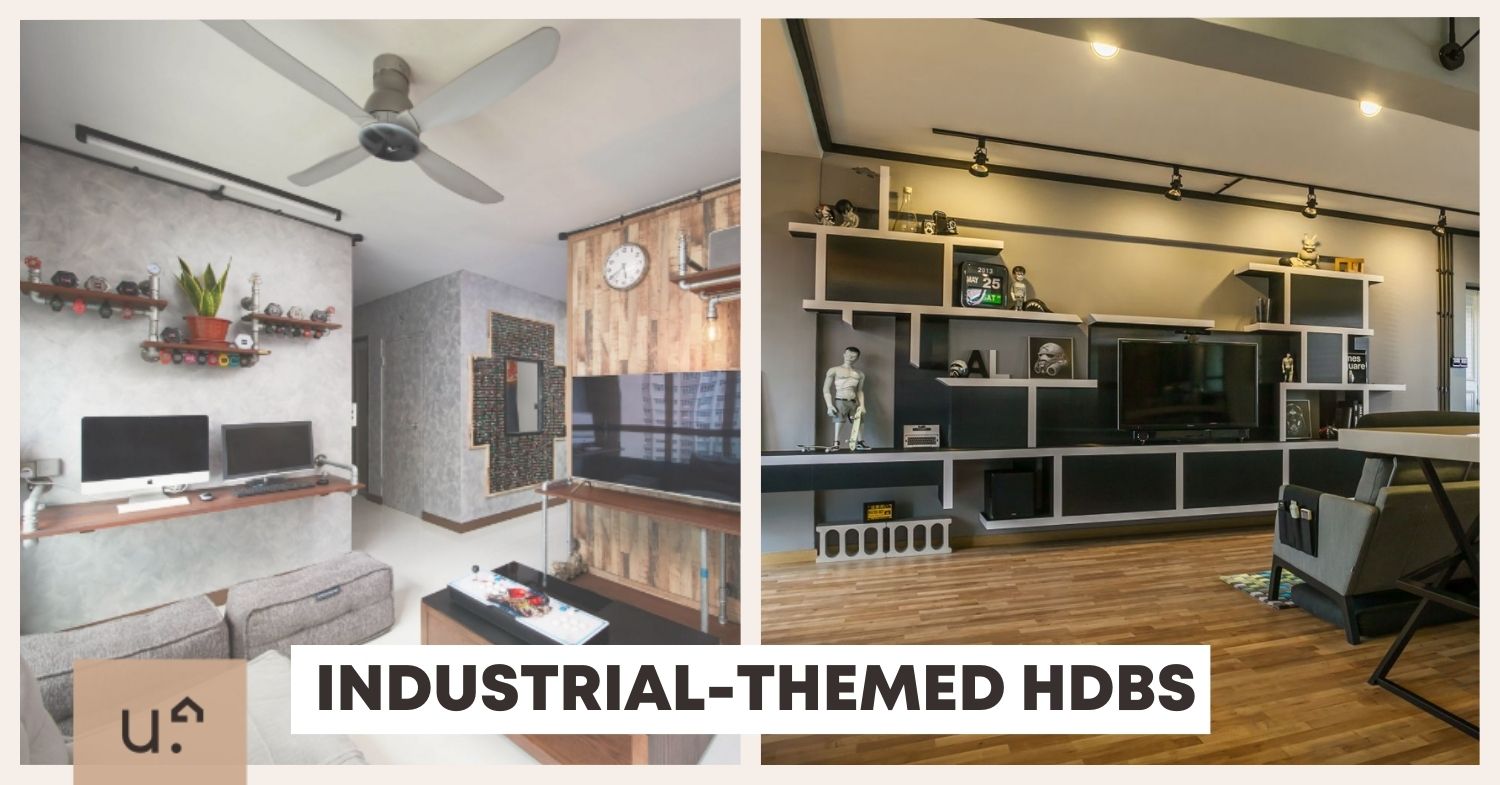 Industrial HDB Homes In Singapore With The NYC Loft vibe