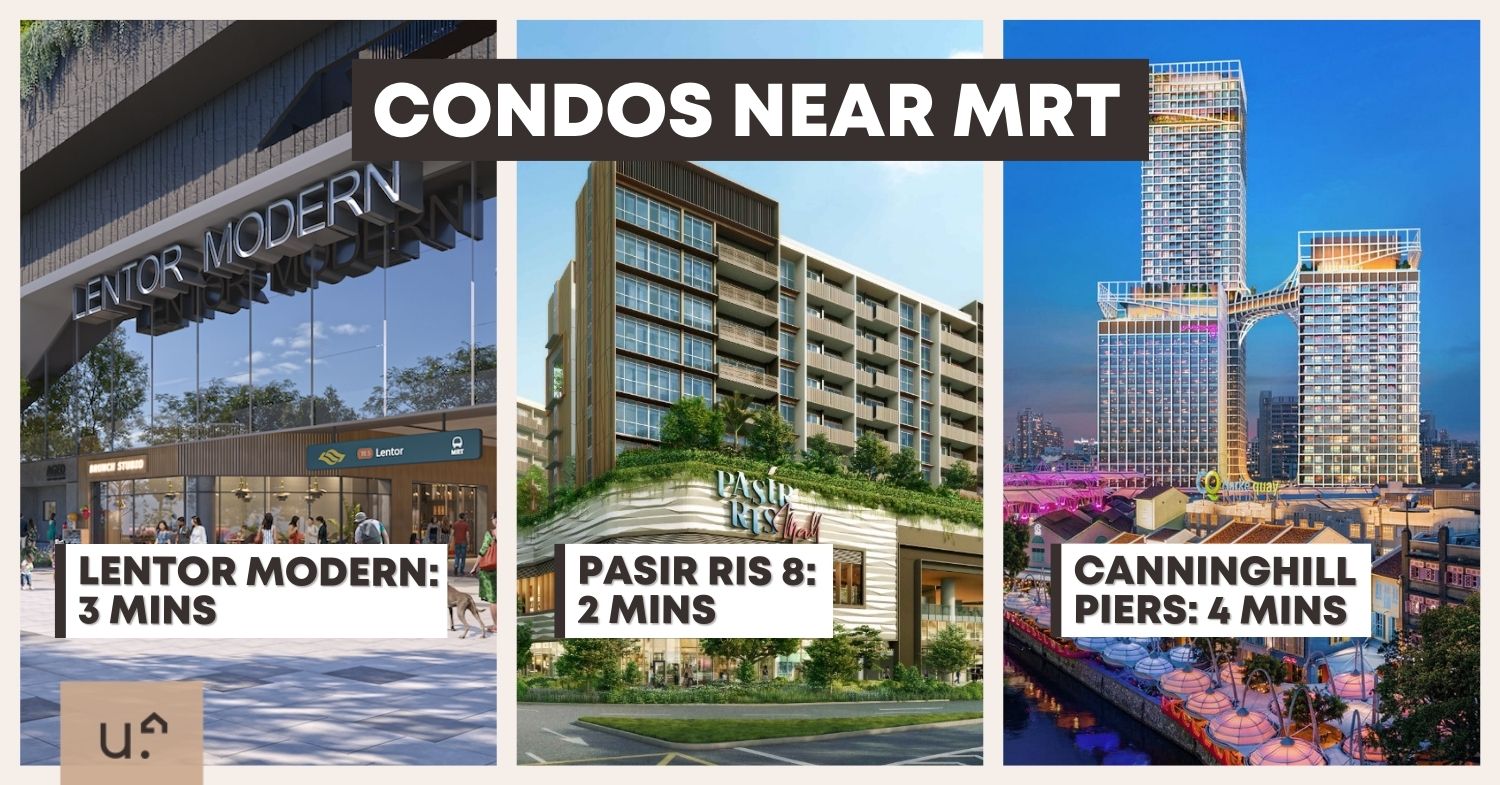 17 New Condos Near MRT Stations In Singapore