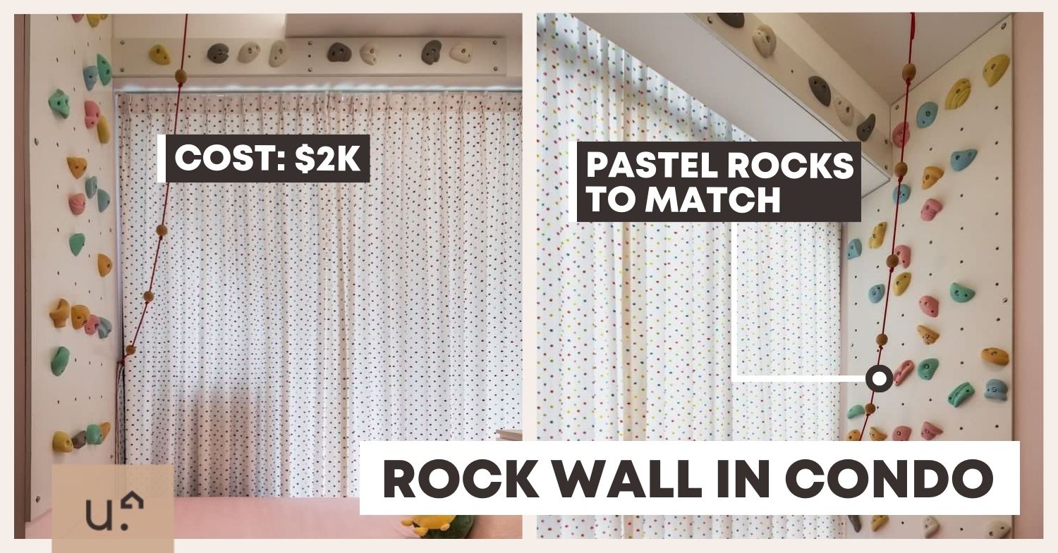 Building A Custom Rock Wall In A Condo For The Kids