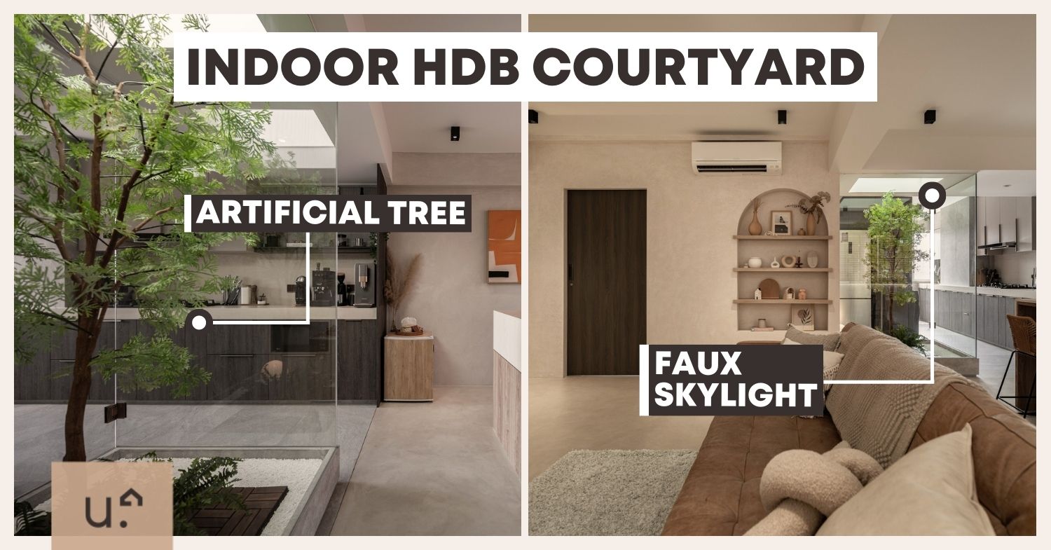 This Wabi-Sabi 4-Room HDB Has A Tree Inside Their Flat