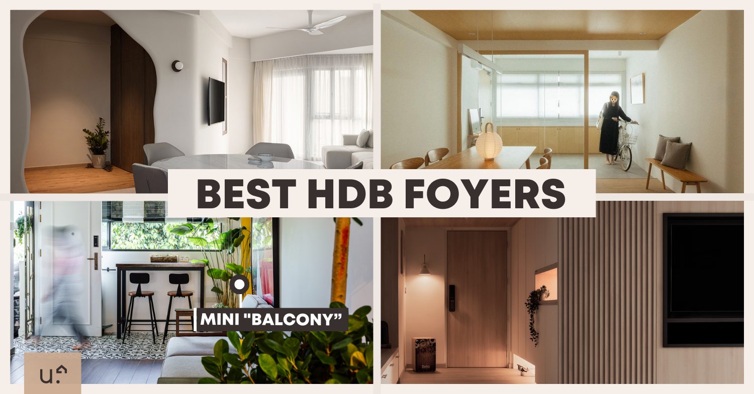 10 Best HDB Flat Foyers For The Warmest Welcome Home