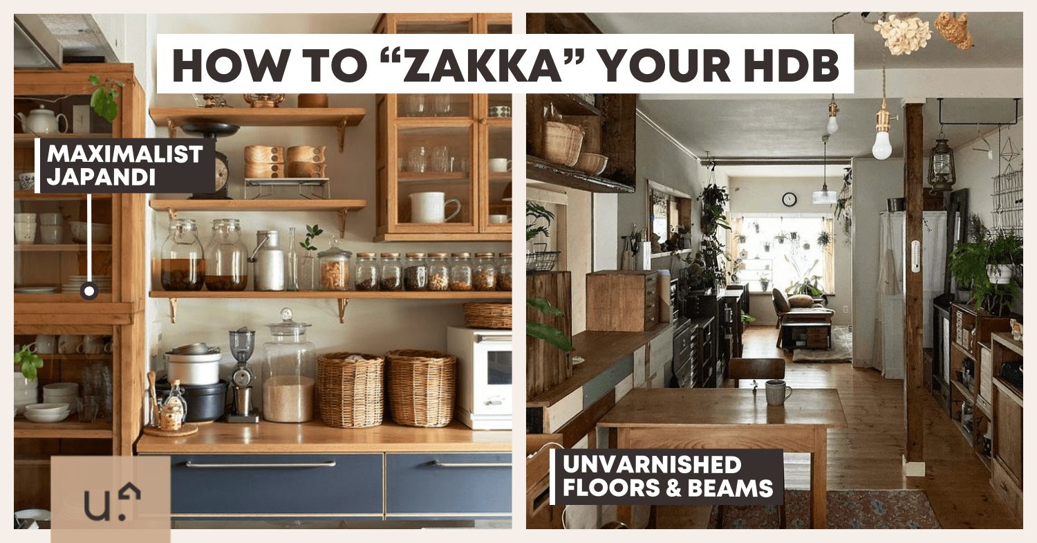 4 Ways To Create The Zakka Design Aesthetic In Your HDB Flat