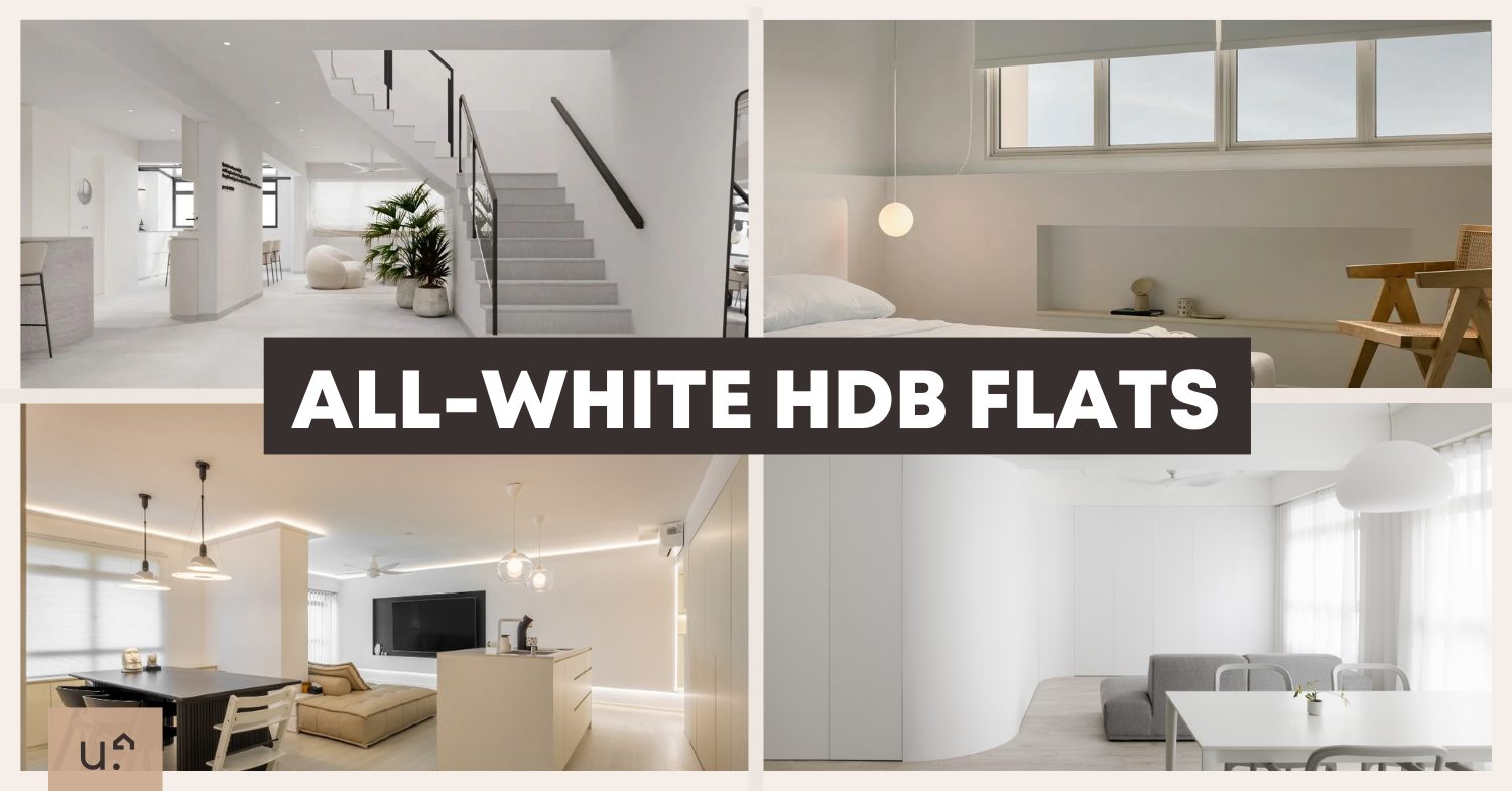 All-White HDB Flats In Singapore That Prove Simplicity Isn't Boring