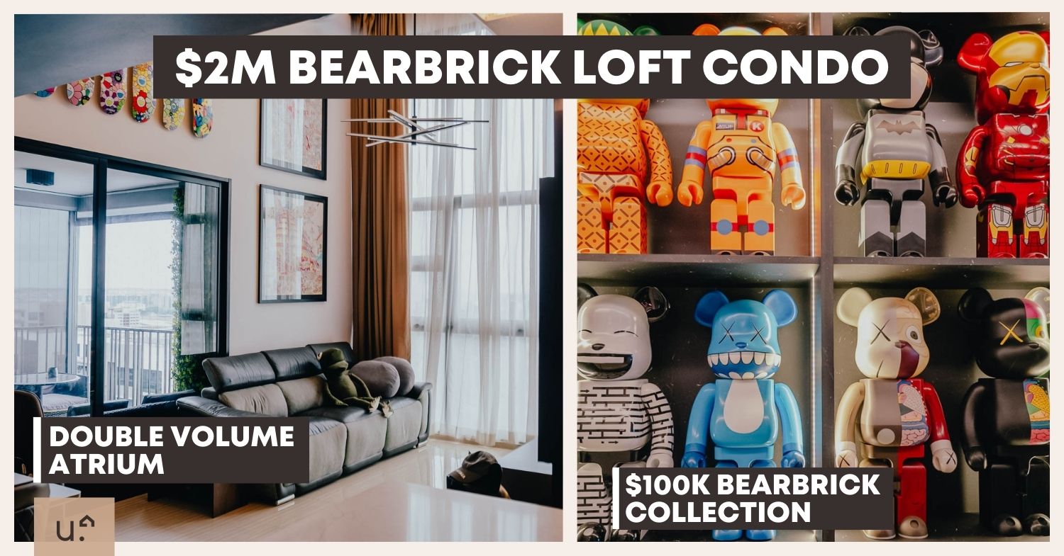 A Bearbricks Collector's $2M Condo Penthouse Loft