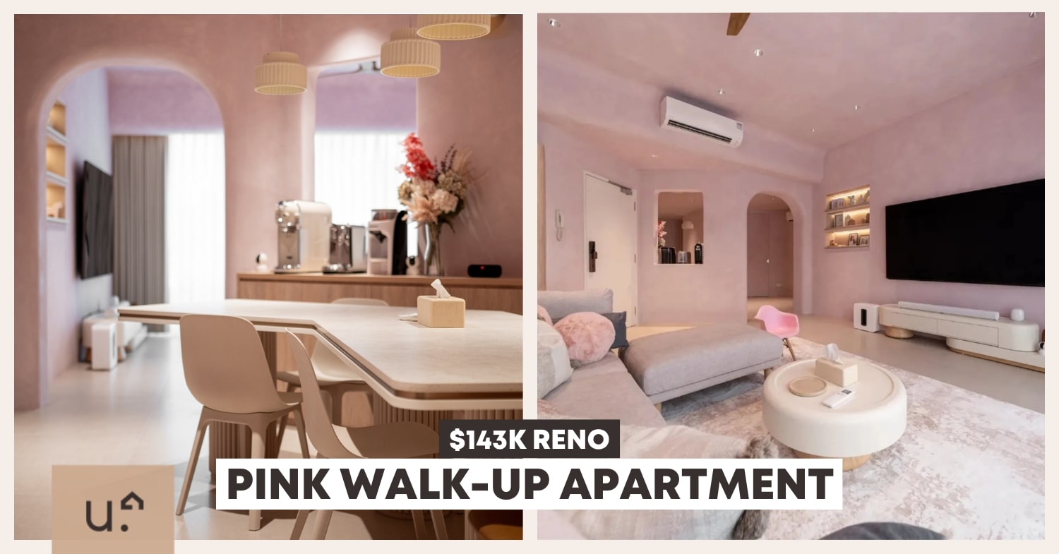 $143k Pink Walk-Up Flat Reno In East Coast