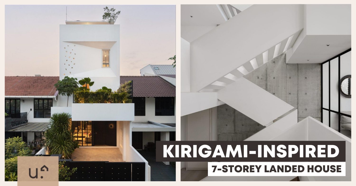 Inside A Minimalist Multi-Split Level Terrace House In Singapore