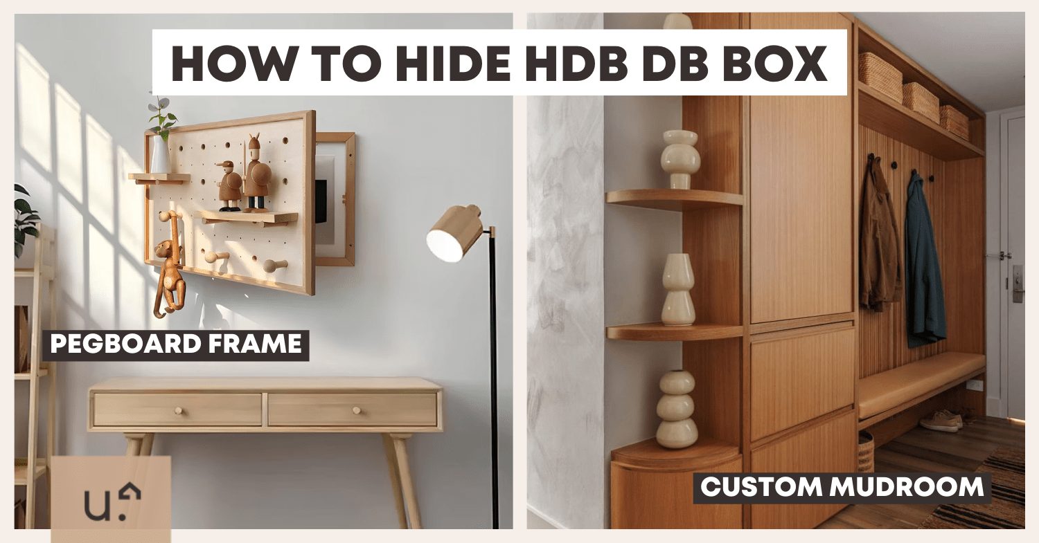 6 Easy & Clever HDB BTO DB Box Concealment Ideas