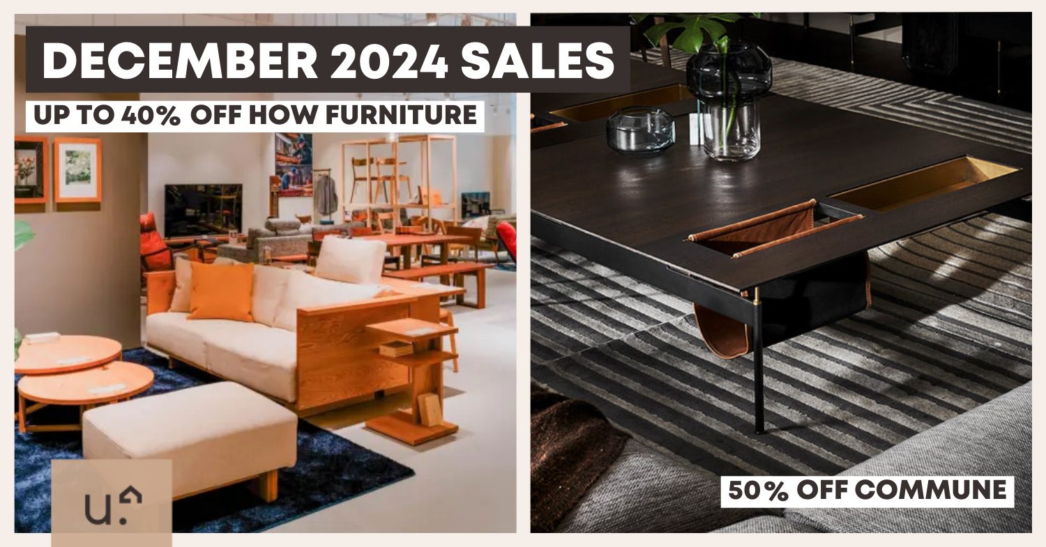 7 Furniture & Homeware Sales In Singapore This December 2024