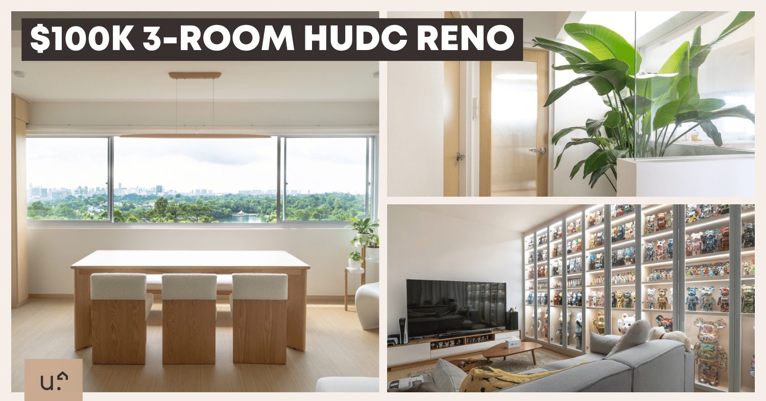 A MUJI-themed Open Concept HUDC Apartment With A View