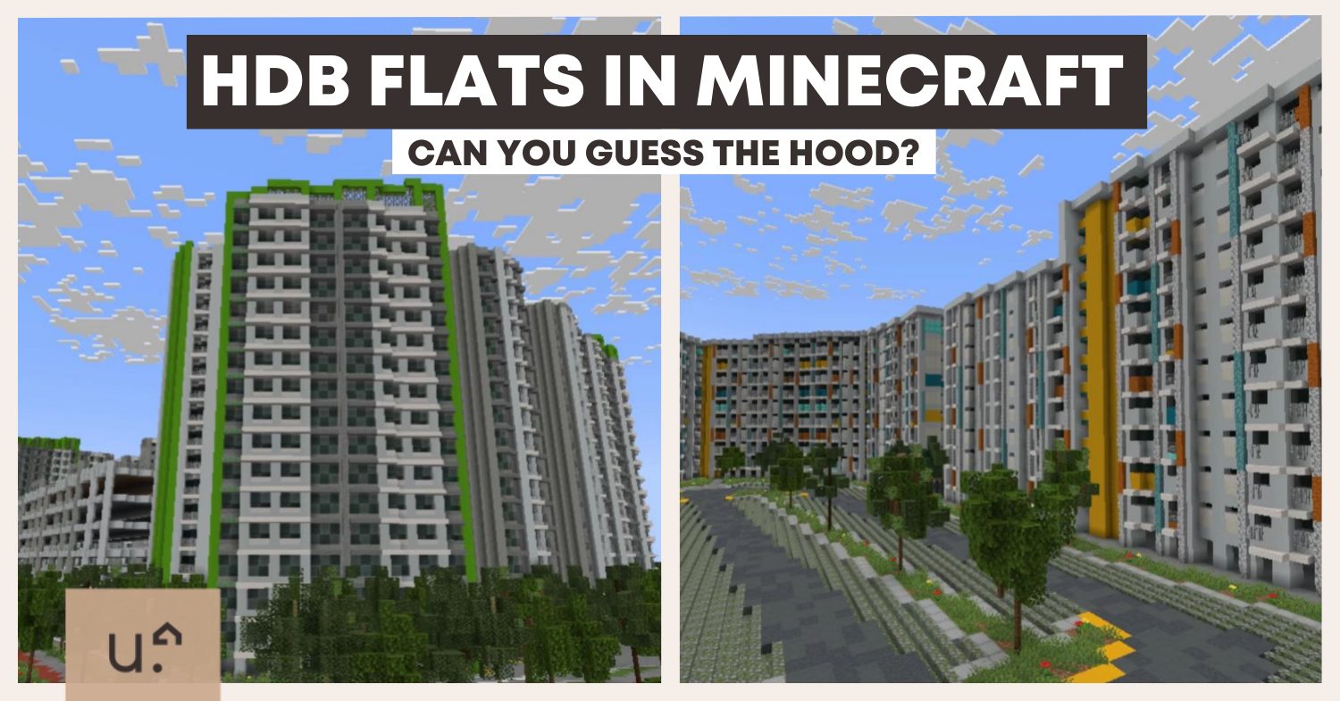 Minecraft Player Recreates SG HDB Flats & Schools In-Game