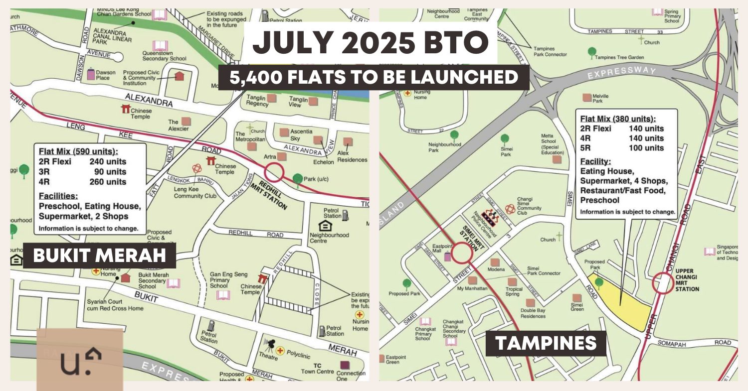 July 2025 BTO Launch: 5,400 Flats Launching