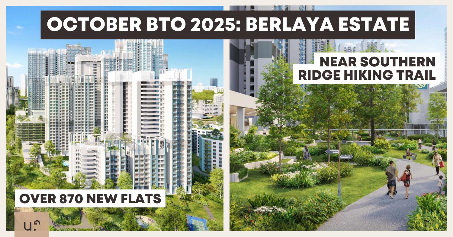 870+ Flats To Launch At Singapore’s New Berlayar Estate BTO