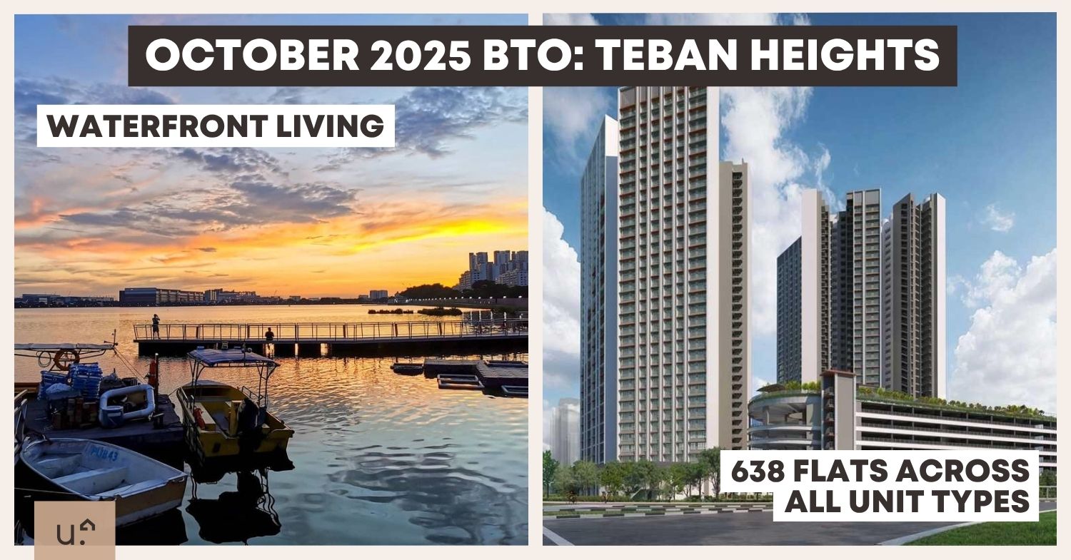 Oct 2025 BTO: Teban Heights @ Jurong East 638 Waterfront Flats