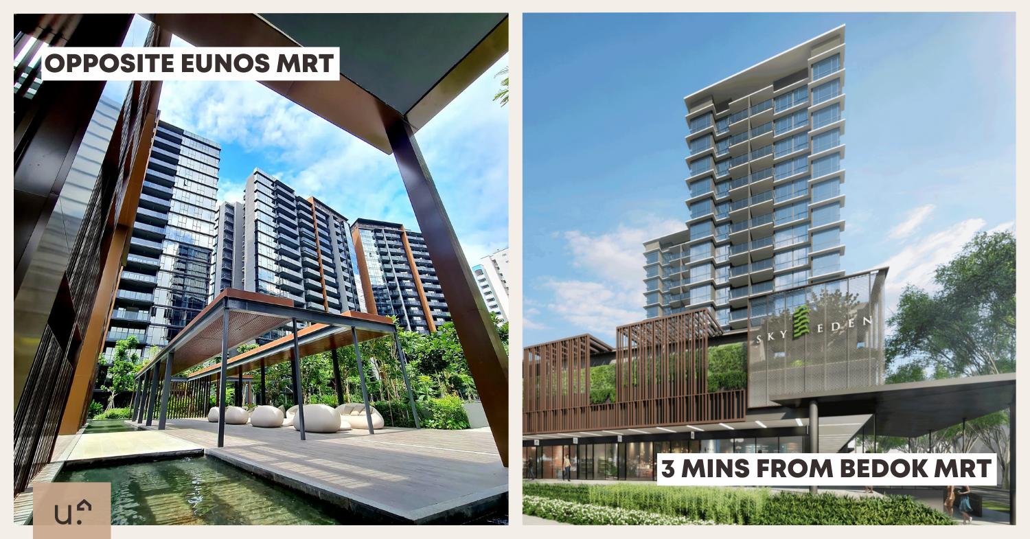 Condos In The East Less Than 5 Minutes From An MRT Station