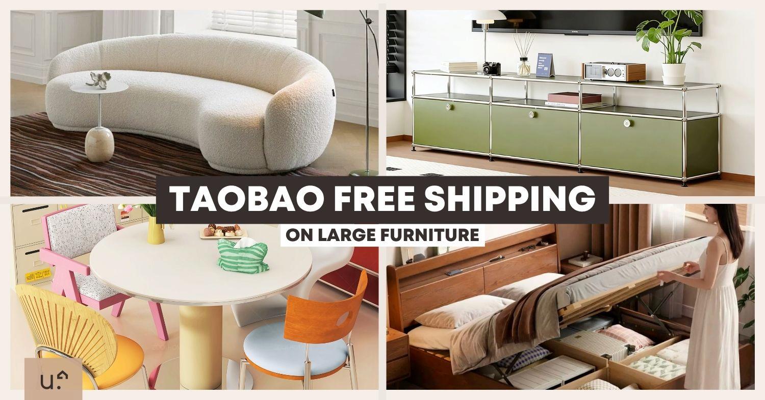You Can Now Buy Large Furniture On Taobao With Free Shipping